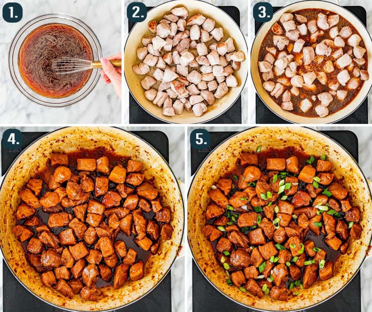 Braised Pork in Sweet Soy Sauce - Jo Cooks
