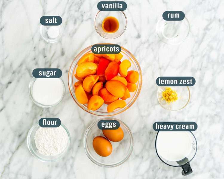 Apricot Clafoutis - Jo Cooks