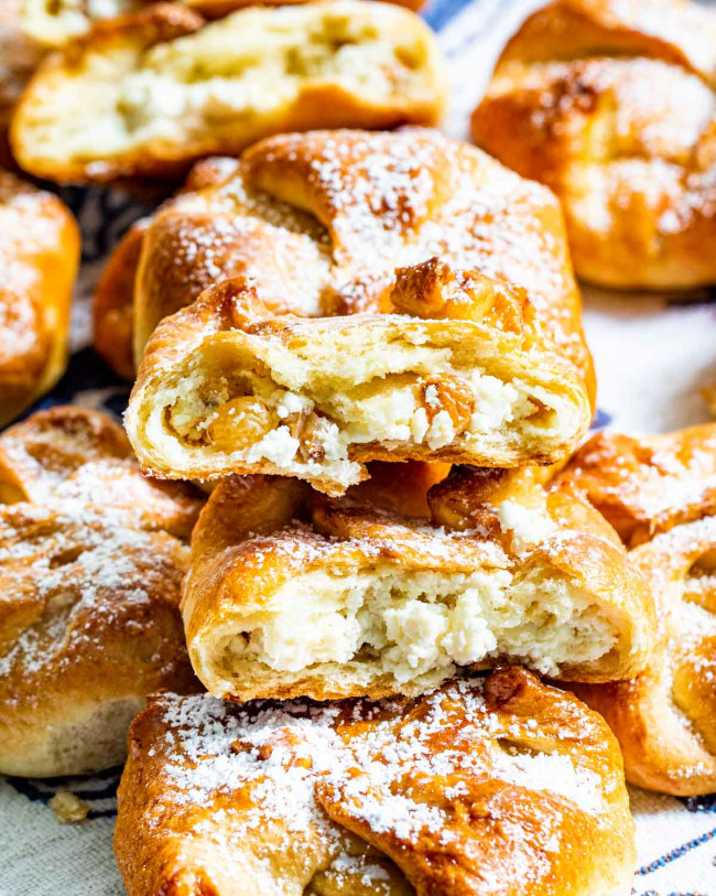 Sweet Cheese Buns (Poale-n brau) - Jo Cooks