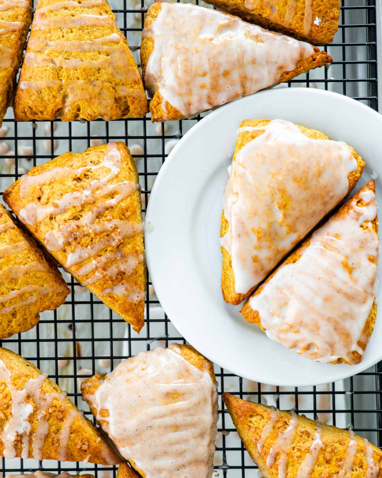 Pumpkin Scones - Jo Cooks