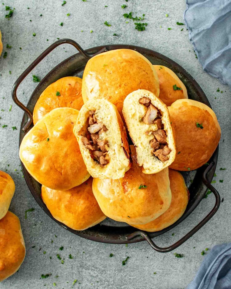 Chinese Style Meat Buns - Jo Cooks