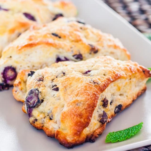 Blueberry Chocolate Chip Scones - Jo Cooks