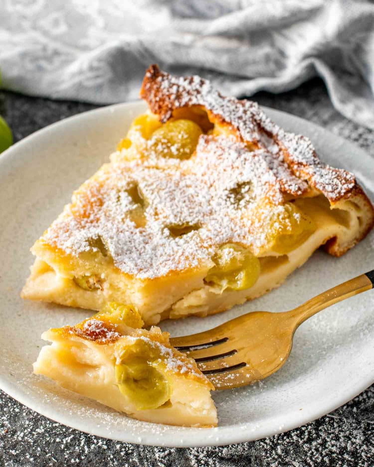 Grape Clafoutis - Jo Cooks