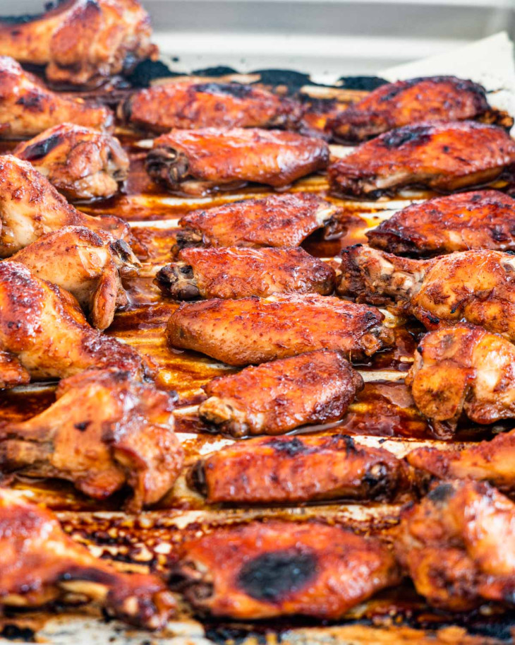 Sticky Chinese Chicken Wings - Jo Cooks