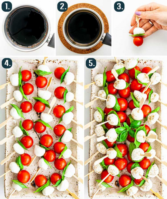 Mini Caprese Salad Bites - Jo Cooks