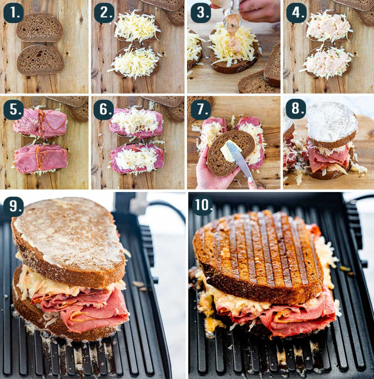 Reuben Sandwich - Jo Cooks