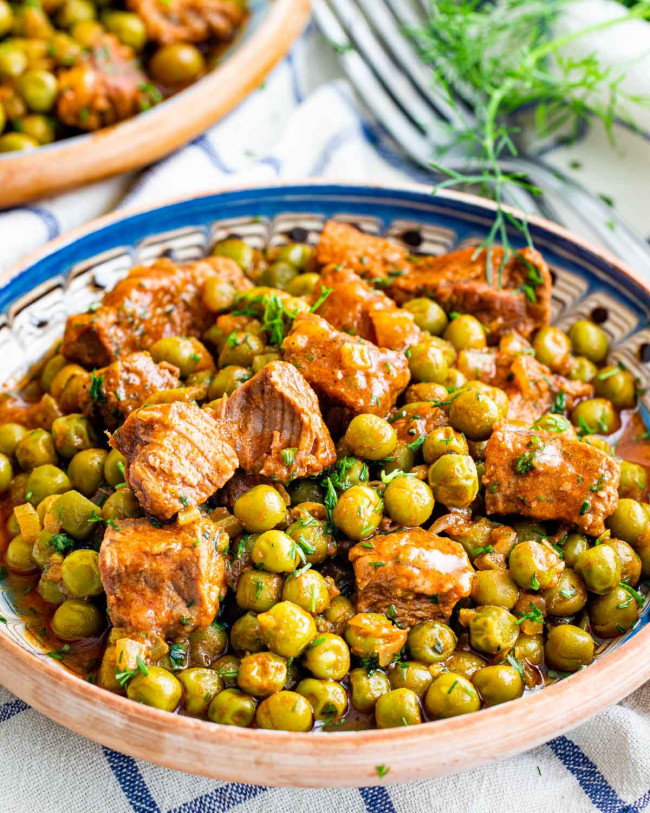 Beef and Pea Stew - Jo Cooks