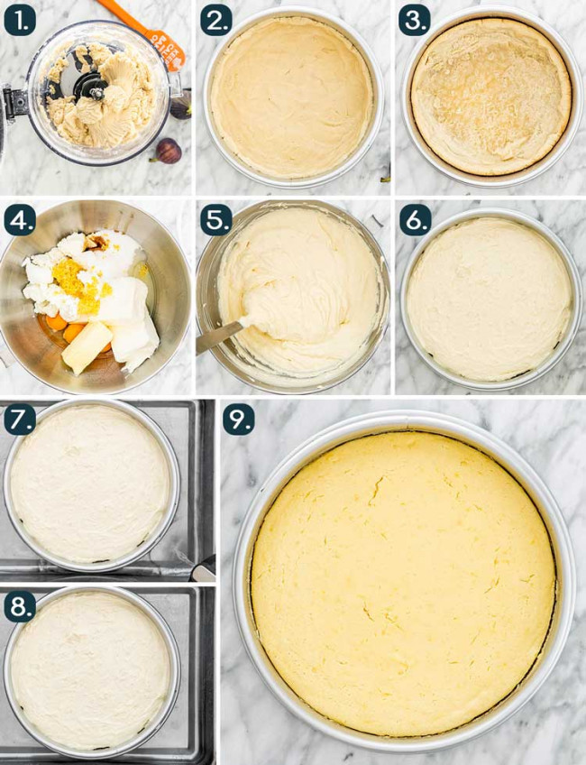 Goat Cheese Cheesecake with Figs - Jo Cooks