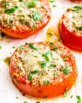 Baked Parmesan Tomatoes - Jo Cooks