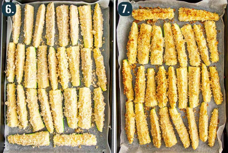 Baked Parmesan Zucchini Sticks - Jo Cooks