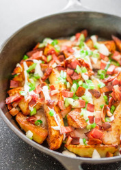 Loaded Pub Fries - Jo Cooks