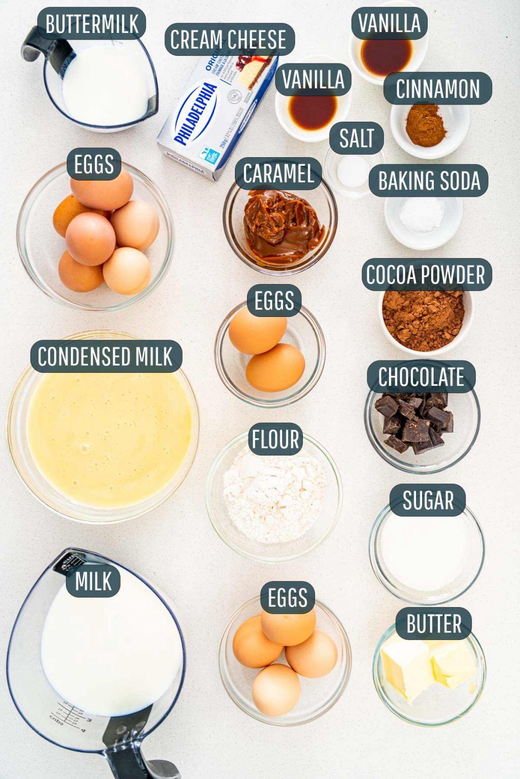 Magic Flan Cake (Chocoflan) - Jo Cooks