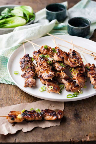 Chinese Chicken Skewers - Jo Cooks