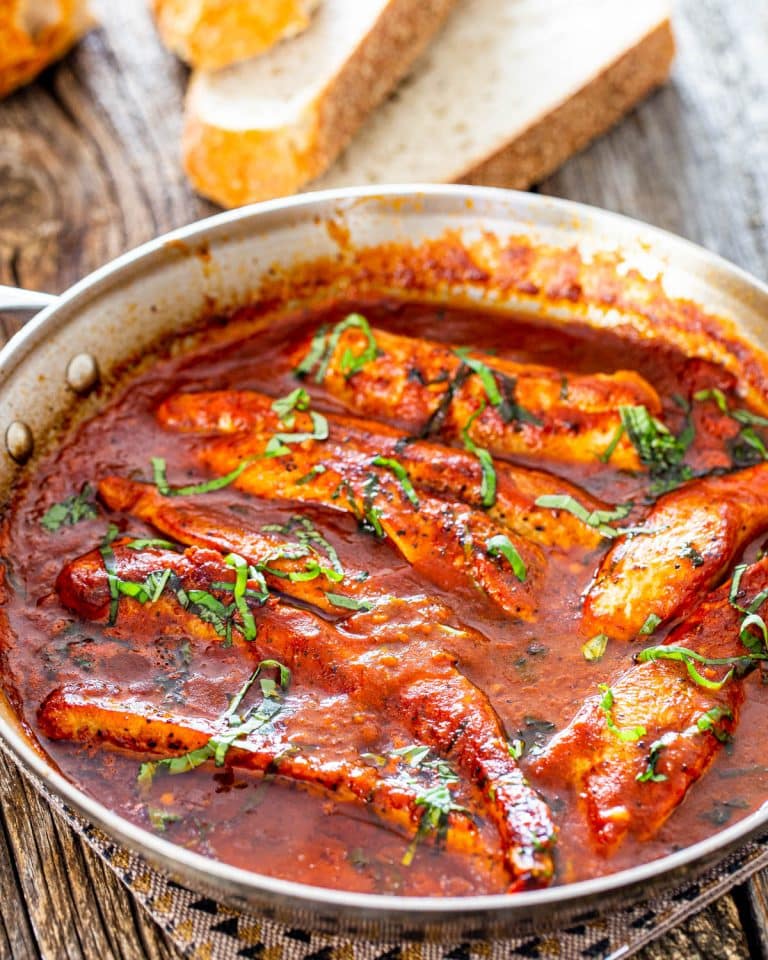Turkey Breast in Fire Roasted Tomato Sauce - Jo Cooks