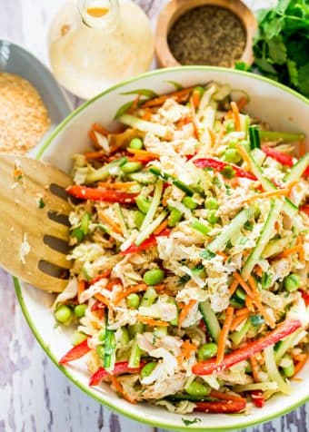 Asian Chopped Chicken Salad - Jo Cooks