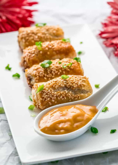 Asian Pork Rolls - Jo Cooks