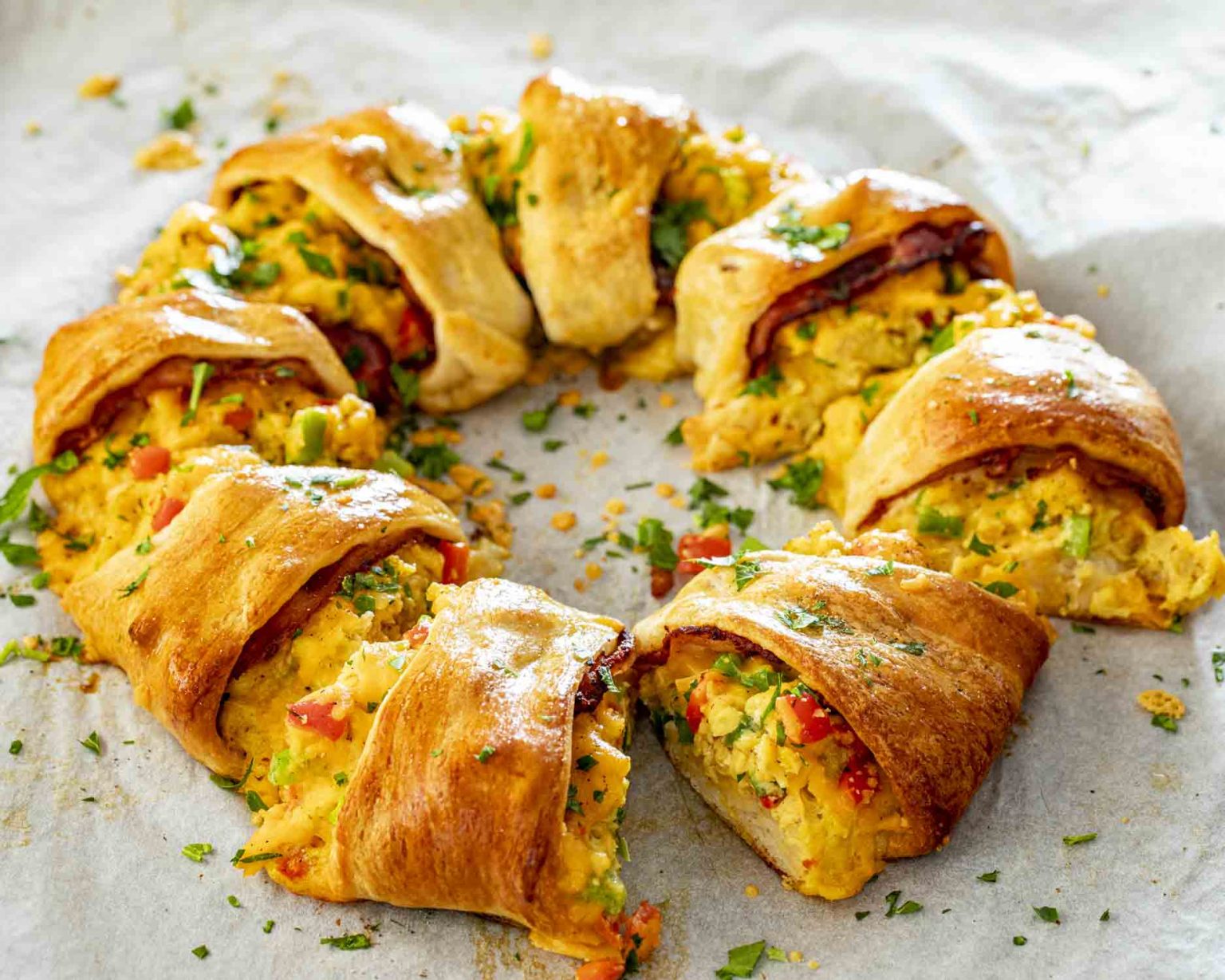Crescent Breakfast Ring - Jo Cooks