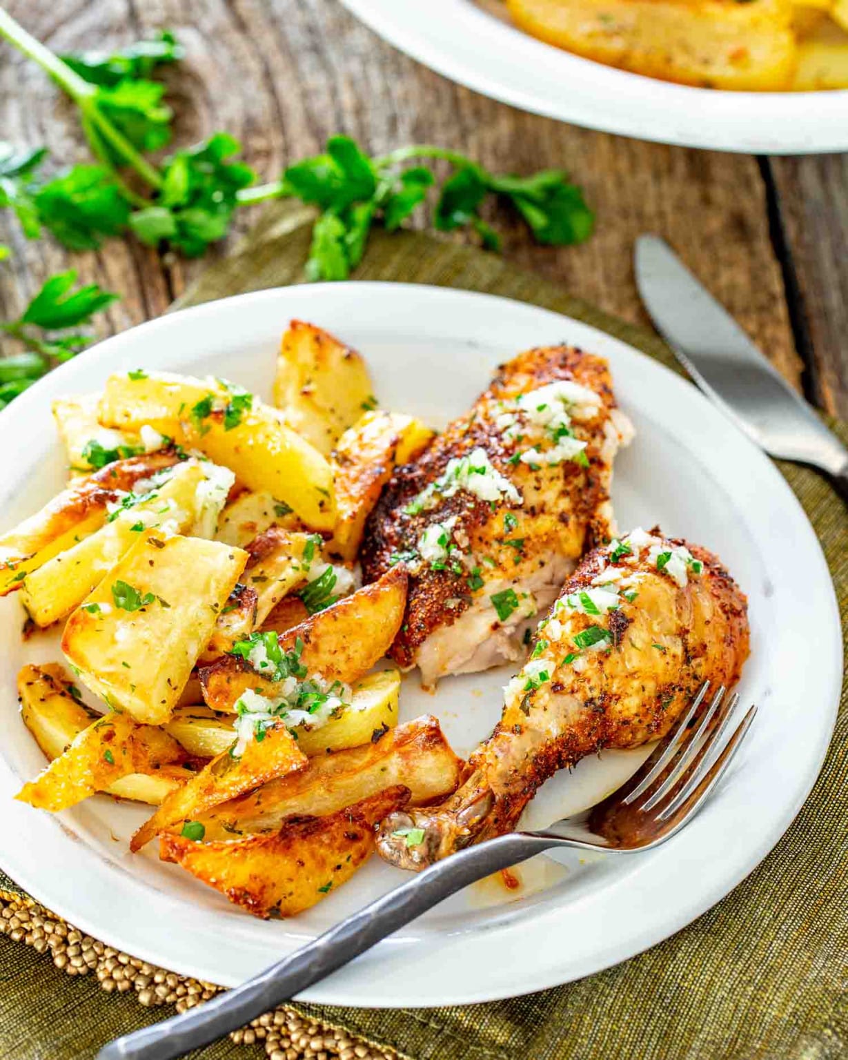 Roasted Chicken and Potatoes - Jo Cooks