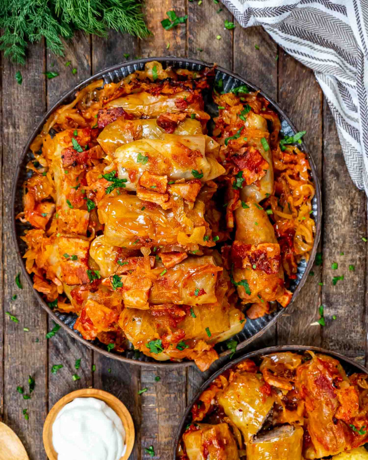 Romanian Cabbage Rolls (Sarmale) - Jo Cooks