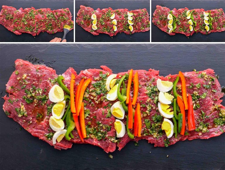 Matambre - Argentinian Stuffed Flank Steak - Jo Cooks