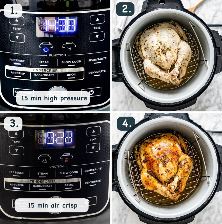 Pressure Cooker Whole Chicken - Jo Cooks