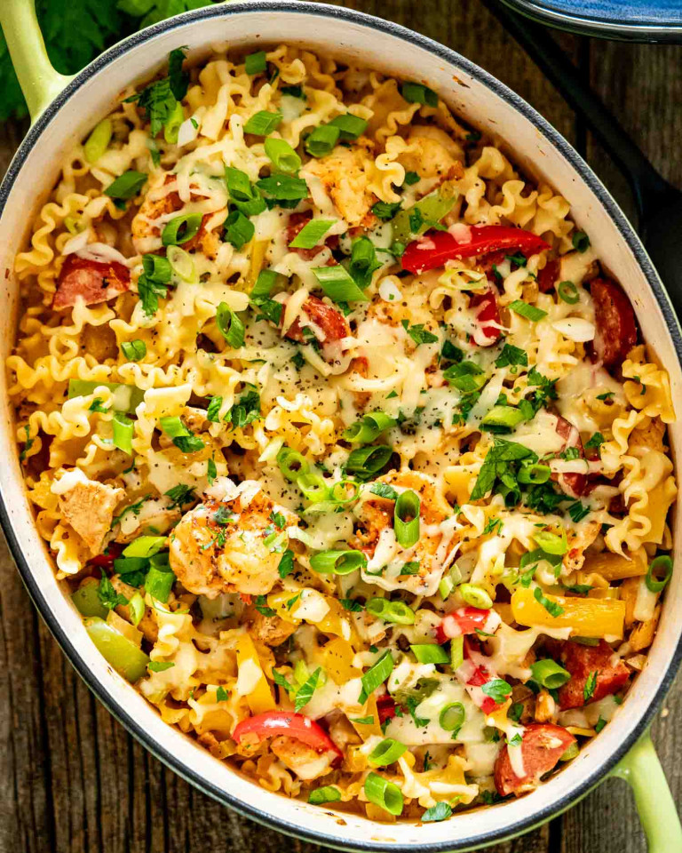 Creamy Cajun Pastalaya - Jo Cooks