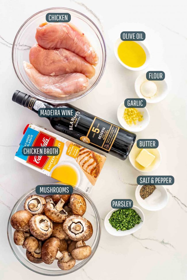 Chicken Madeira - Jo Cooks