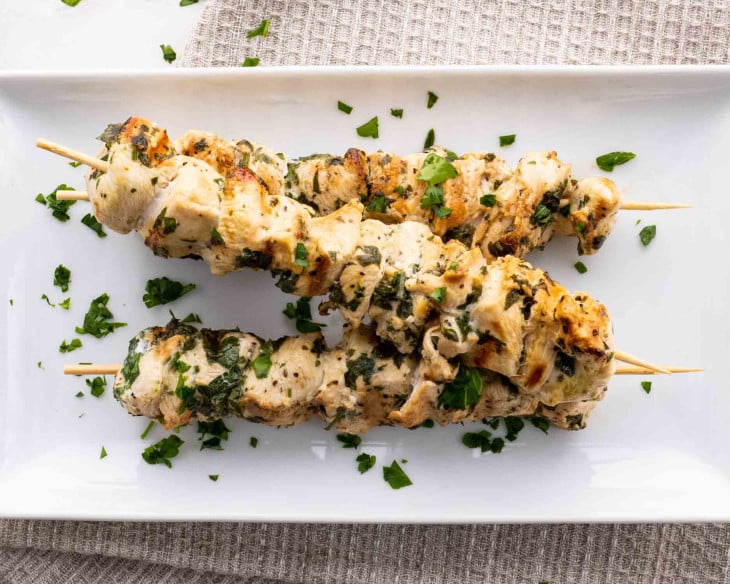 Marinated Chicken Spiedies - Jo Cooks