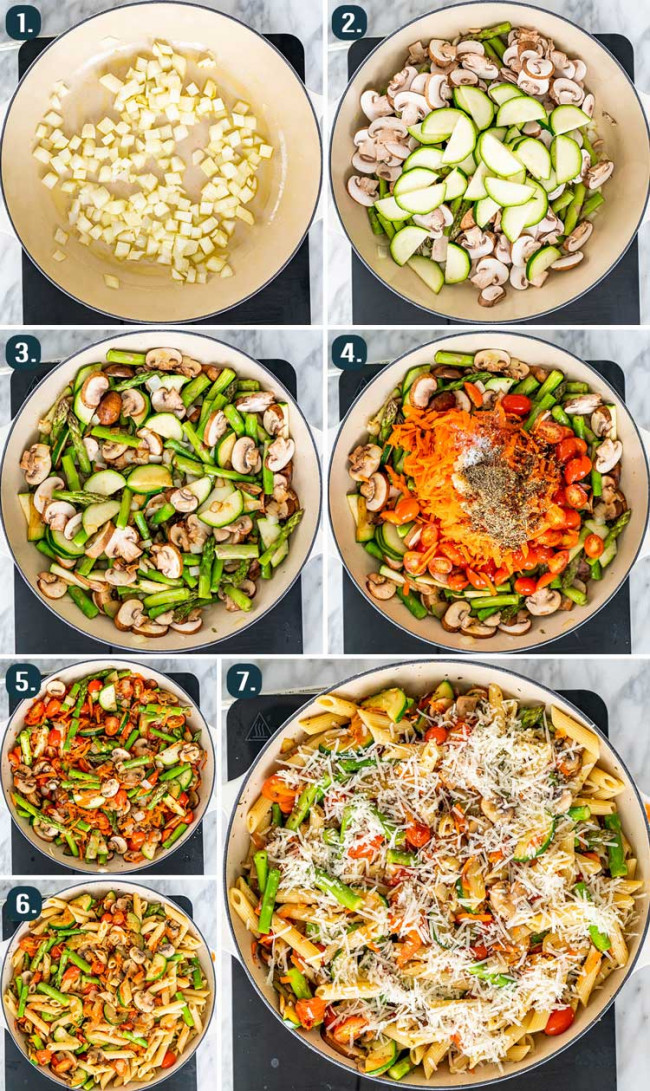 Pasta Primavera - Jo Cooks