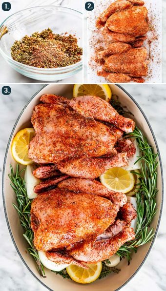 Roasted Cornish Hens - Jo Cooks