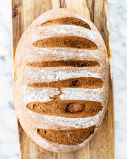 Dark Rye Bread - Jo Cooks