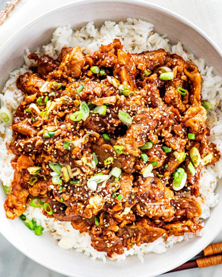 Ginger Beef - Jo Cooks