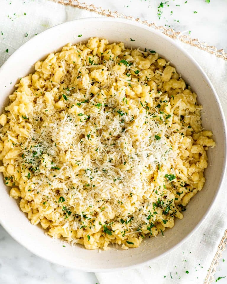 Homemade Spaetzle - Jo Cooks