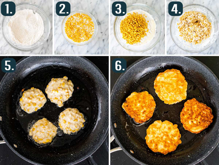 Corn Fritters - Jo Cooks