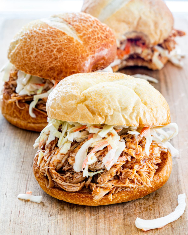 Instant Pot BBQ Pulled Chicken - Jo Cooks