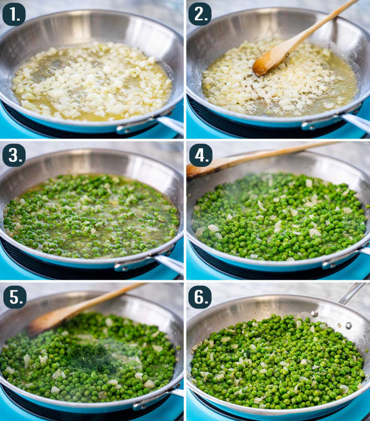 Sautéed Peas - Jo Cooks