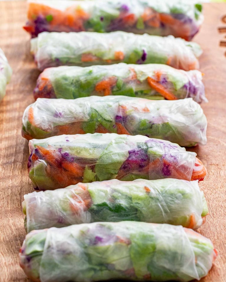 Fresh Spring Rolls - Jo Cooks
