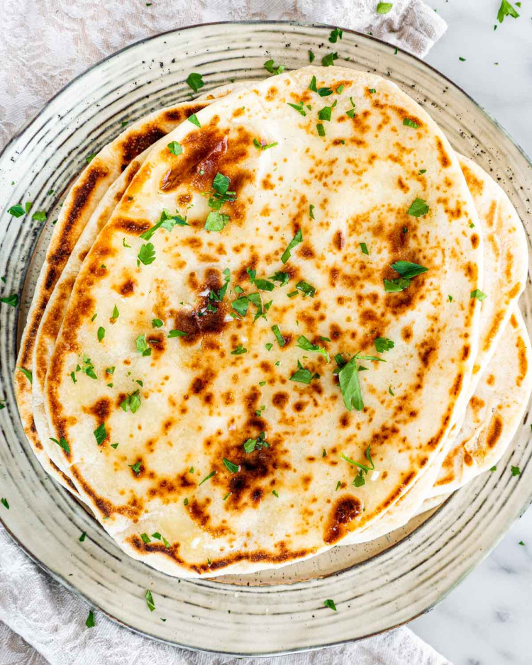 No Yeast Flatbread - Jo Cooks