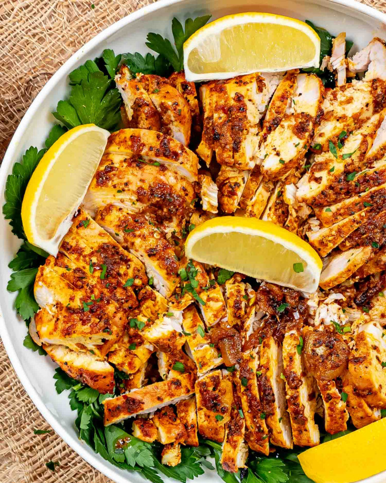 Oven Roasted Chicken Shawarma - Jo Cooks