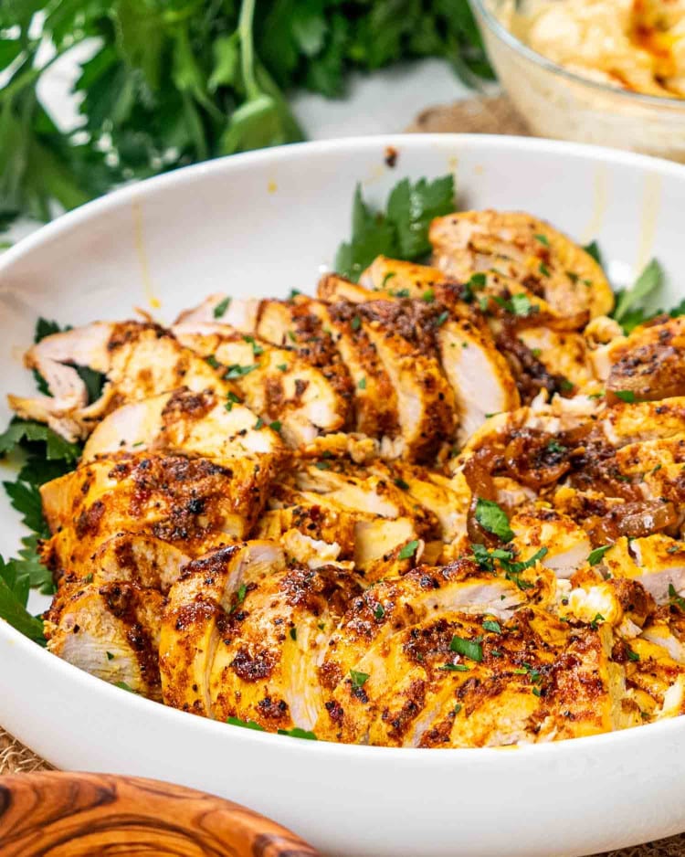 Oven Roasted Chicken Shawarma - Jo Cooks