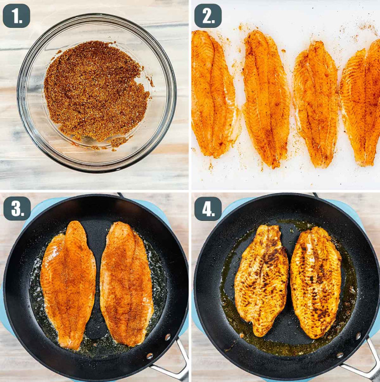 Blackened Fish - Jo Cooks