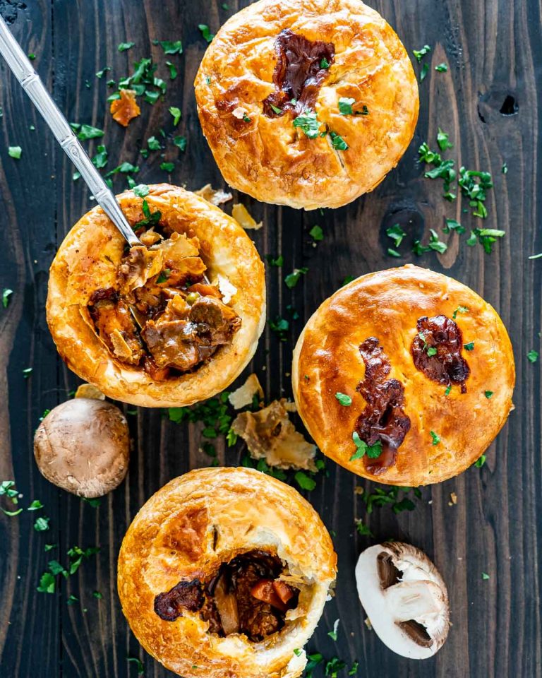 Mini Beef Pot Pies - Jo Cooks