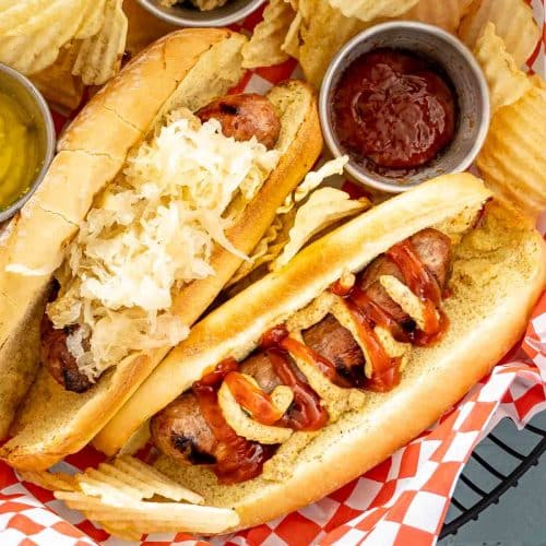 Grilled Bratwurst - Jo Cooks