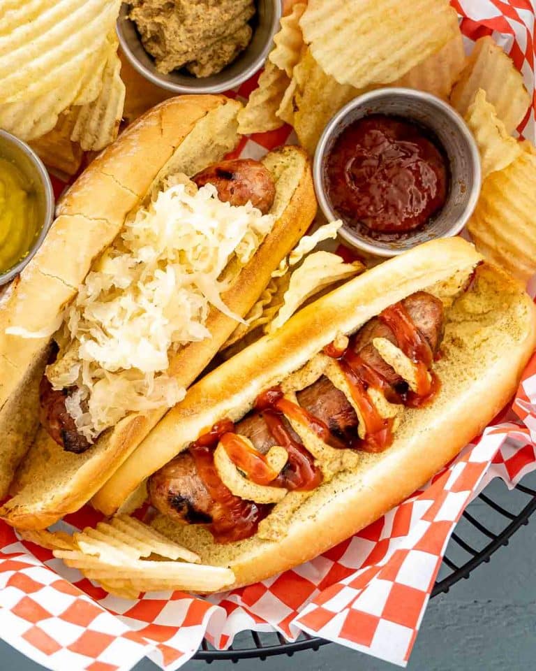 Grilled Bratwurst - Jo Cooks