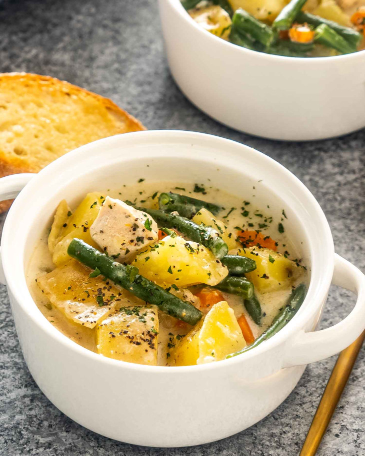 Creamy Instant Pot Chicken Stew (With Ranch!) - Jo Cooks