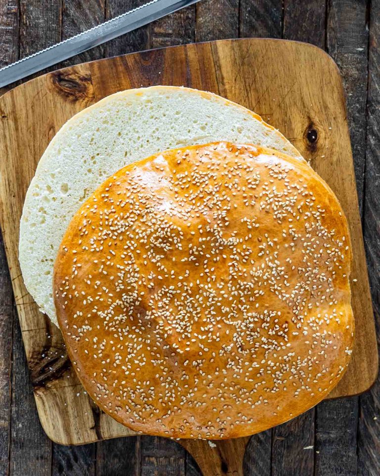 Easy Muffuletta Bread - Jo Cooks