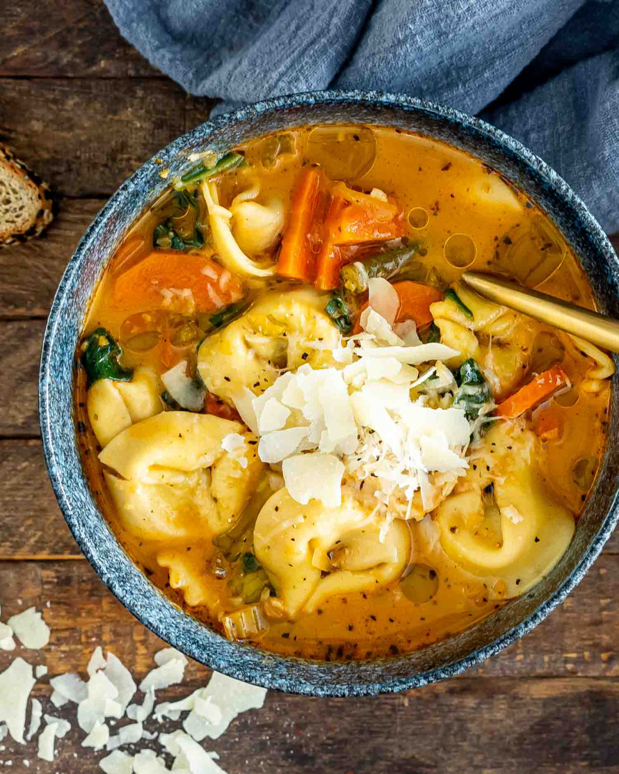 Vegetable Tortellini Soup - Jo Cooks