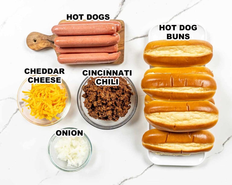 Homemade Cincinnati Chili Dogs - Jo Cooks