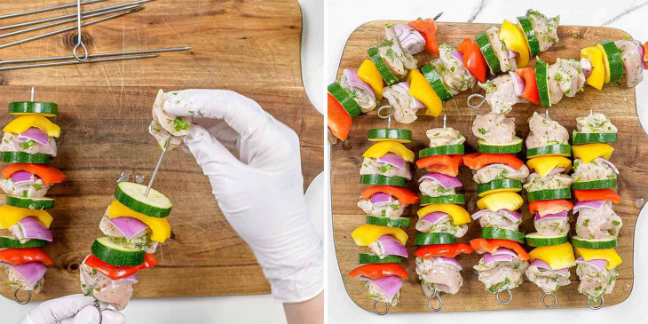 Grilled Chicken Kebabs - Jo Cooks