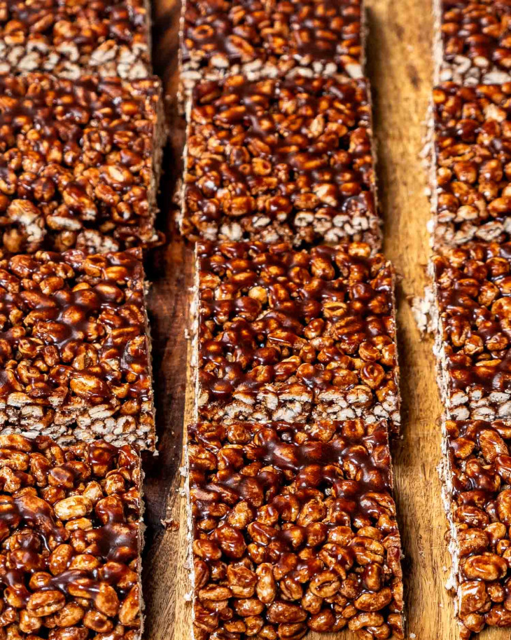 Puffed Wheat Squares - Jo Cooks